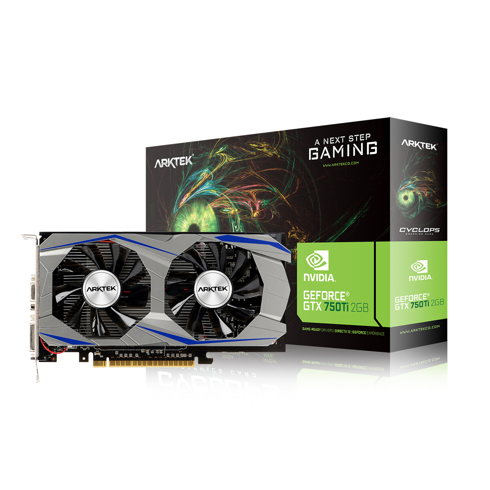 GPU ARKTEK GTX 750TI 4G DDR5 128BIT - watanimall