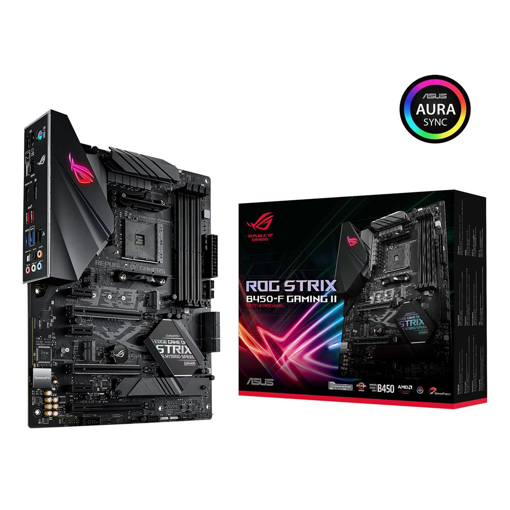 MB ASUS ROG STRIX B450-F GAMING II AM4 AMD - watanimall