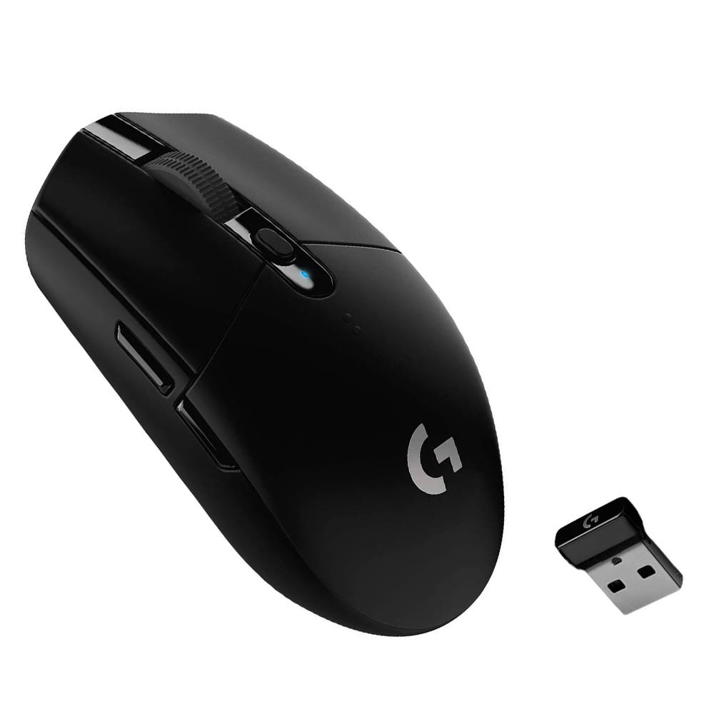 MOUSE LOGITECH G305 WIRELESS GAMING BLACK - watanimall