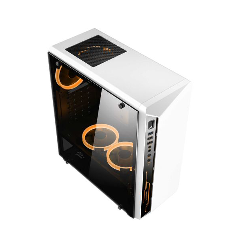 CASE IPPON THUNDER 2 WHITE ORANGE - watanimall