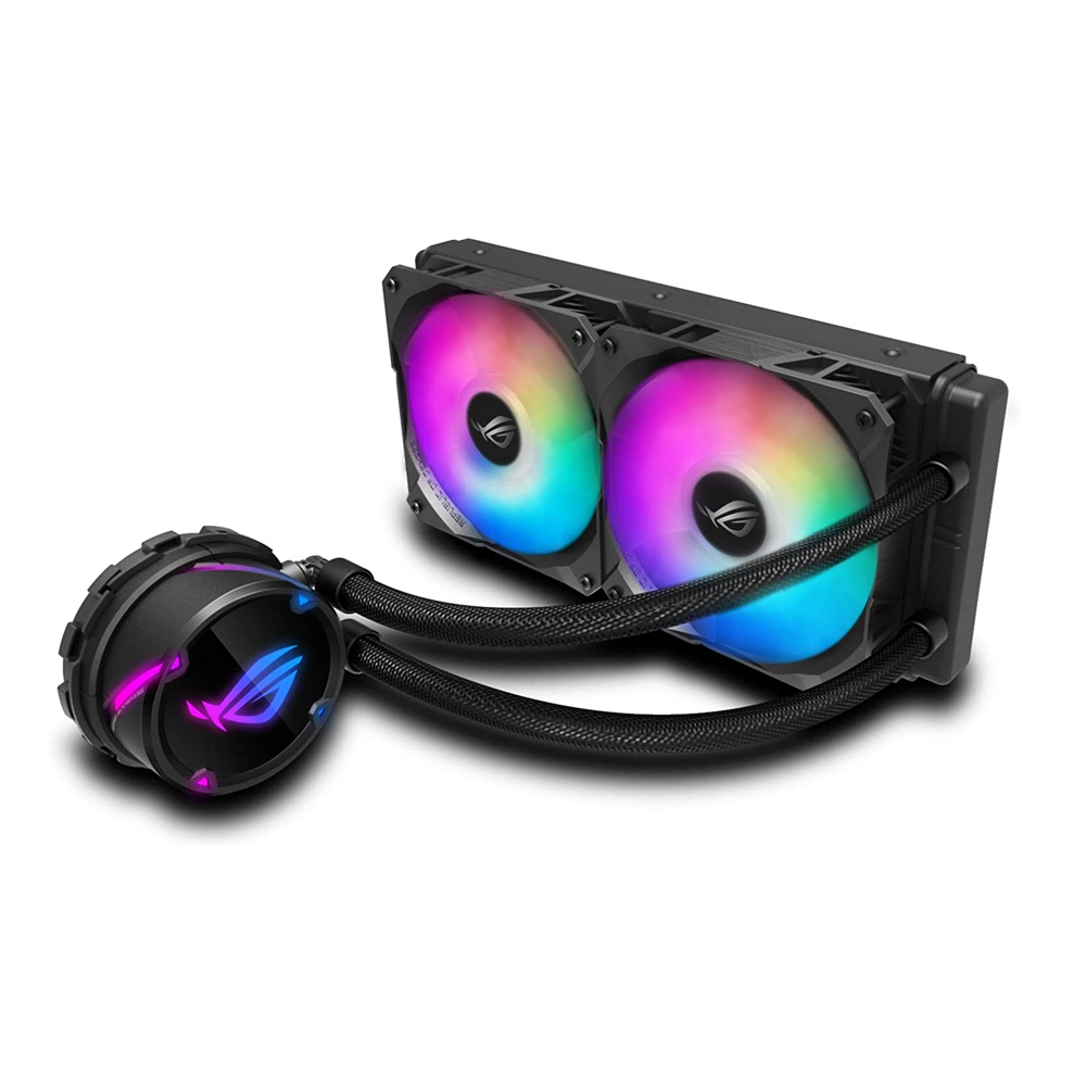 COOLER LIQUID-CPU ASUS ROG STRIX LC240 RGB BLACK - watanimall