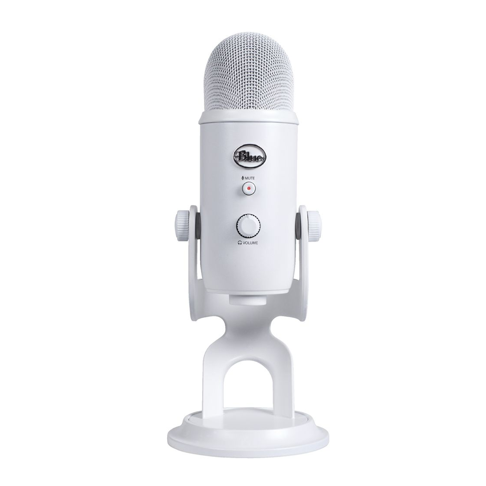 MICROPHONE BLUE YETI WHITE-OUT USB - watanimall
