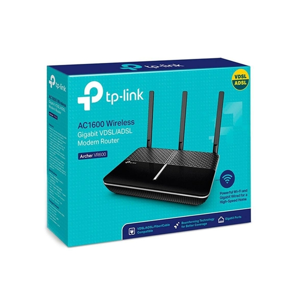 ROUTER TP-LINK ARCHER VR600 AC1600 WI-FI VDSL/AD - watanimall