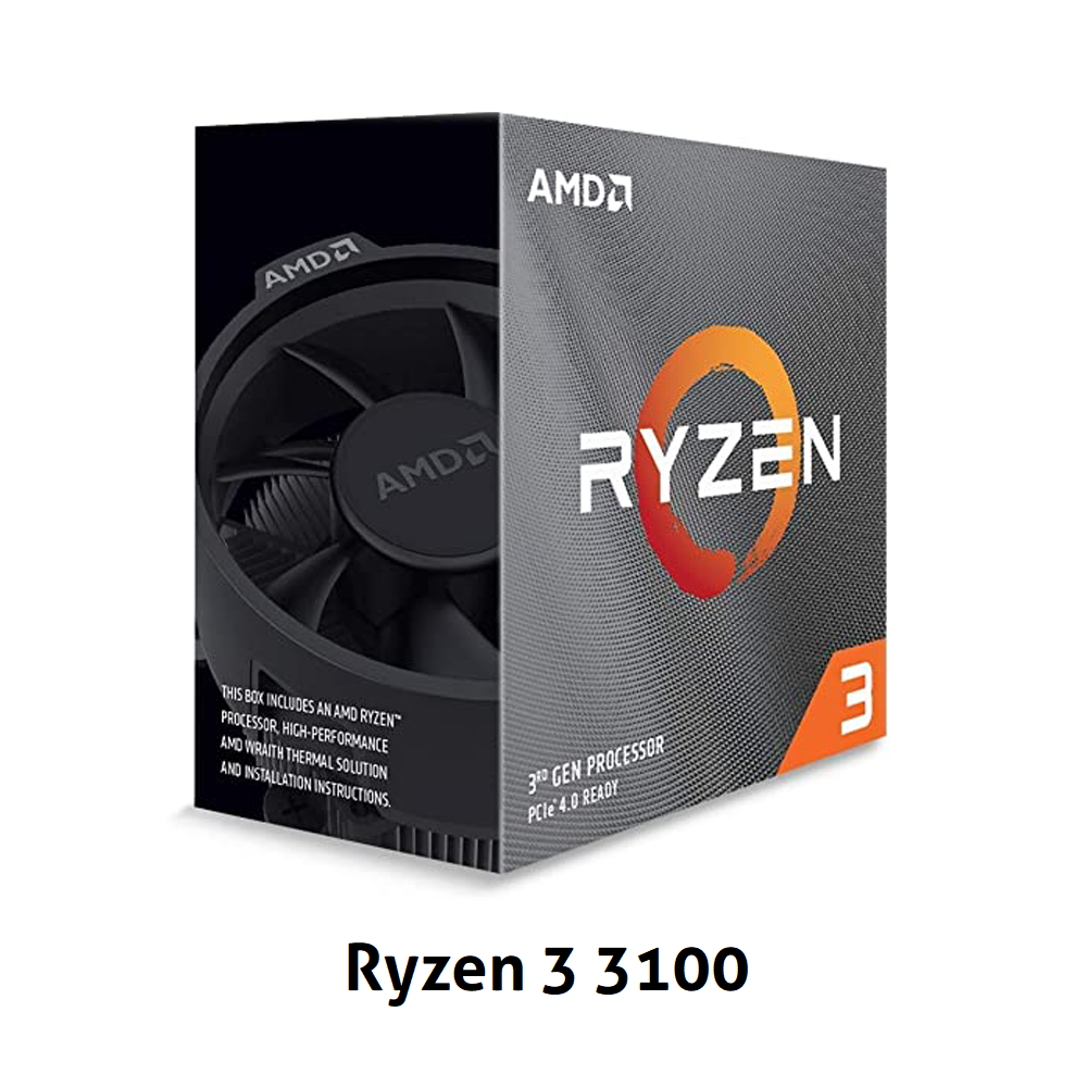CPU AMD RYZEN 3 3100 BOX - watanimall
