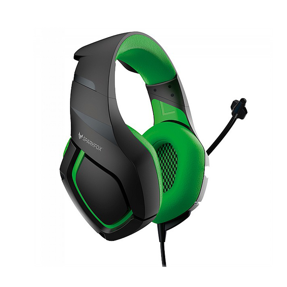 HEADSET SPARKFOX K1 GREEN - watanimall