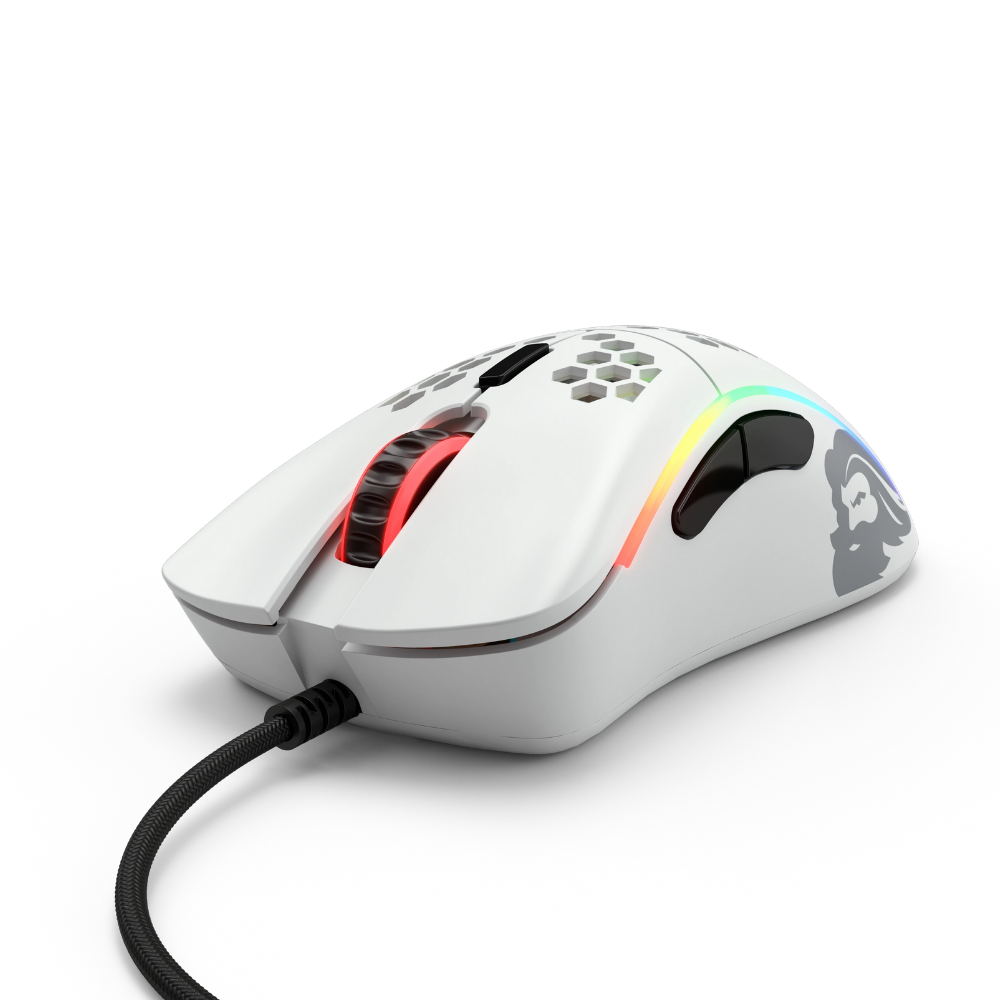 MOUSE GLORIOUS MODEL D WHITE - watanimall