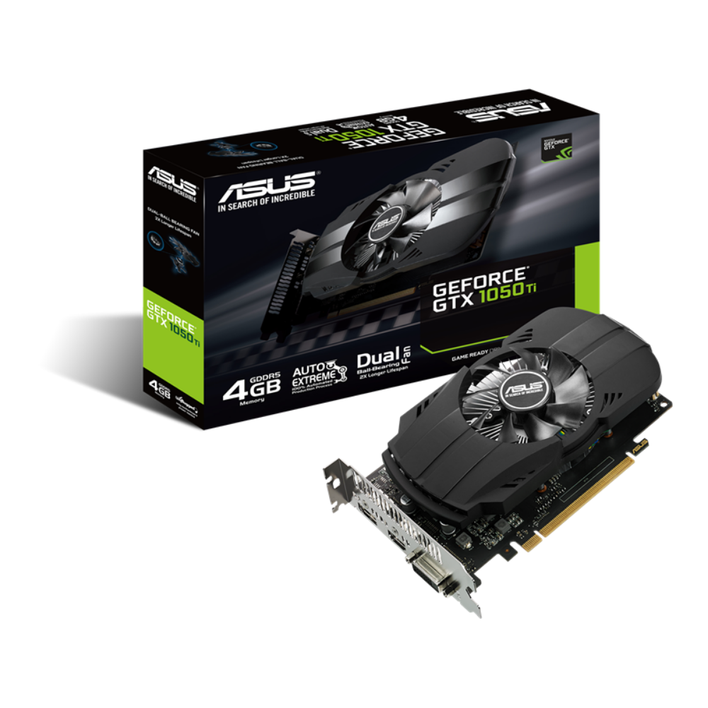 GPU ASUS PHOENIX GTX 1050 TI 4GB - watanimall