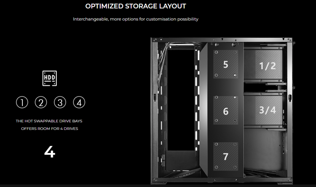 CASE LIAN-LI PC-011 DYNAMIC XL TG FULL TOWER WHITE - watanimall