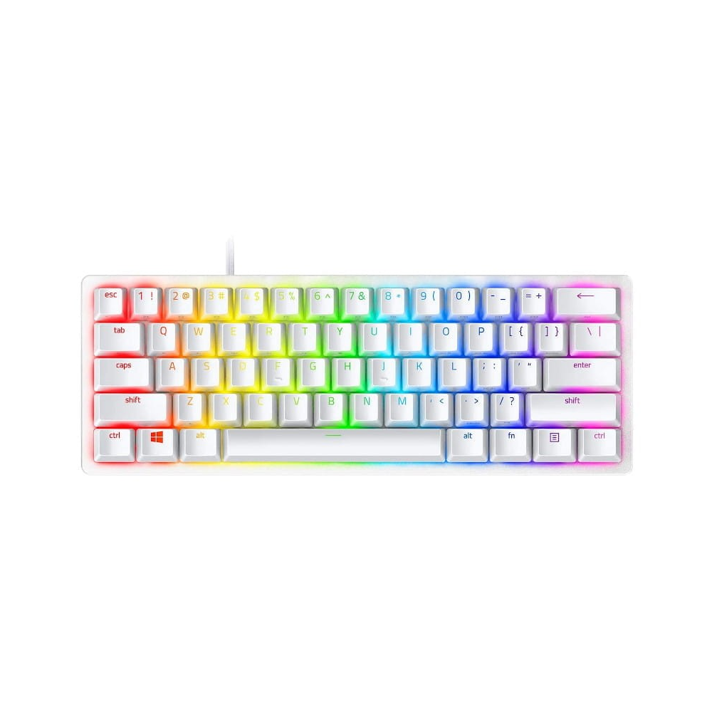 KEYBOARD RAZER HUNTSMAN MINI WHITE RED SWITCH - watanimall