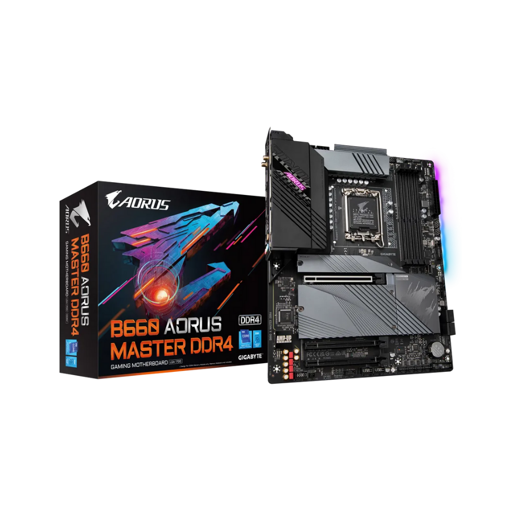 MB GIGABYTE B660 AORUS MASTER DDR4 INTEL LGA1700 - watanimall
