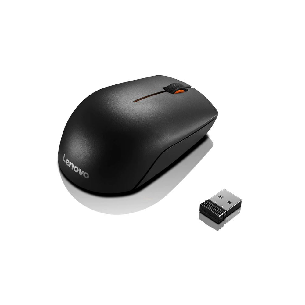 MOUSE LENOVO 300 WIRELESS COMPACT BLACK - watanimall