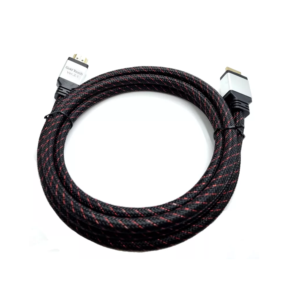 CABLE GOLD TOUCH HDMI 3M V2.1 ULTRA 8K - watanimall