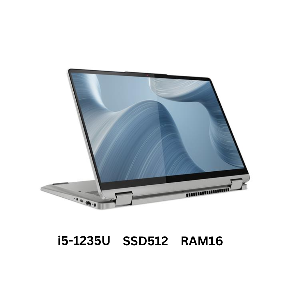 LAPTOP LENOVO IP FLEX 5 14"T i5-1235U SSD512 RAM16 W11H - watanimall