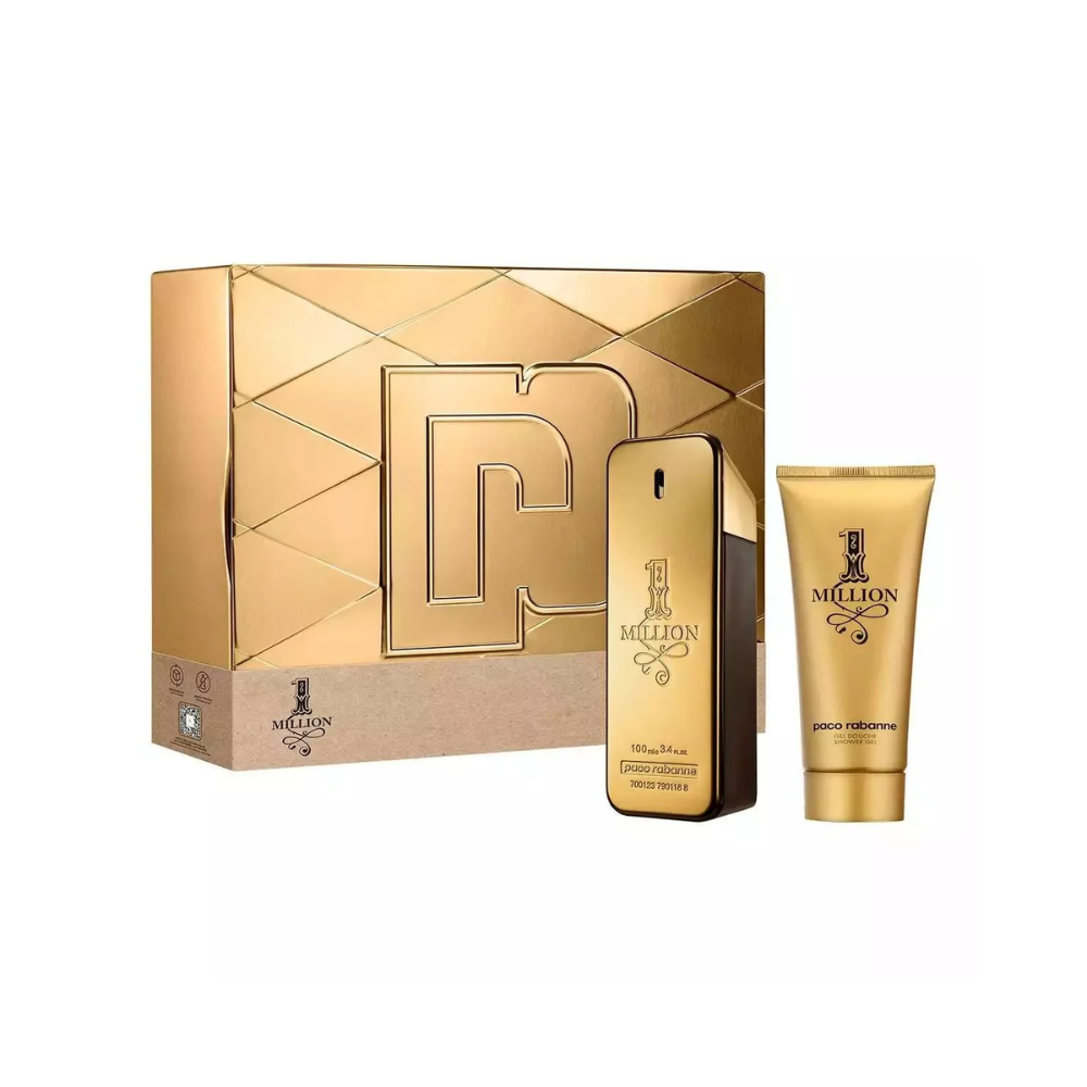 PACO RABANNE 1 MILLION SET MEN EDT 100ML + SHOWER GEL 100ML - watanimall