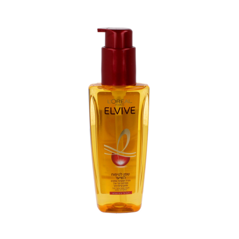 LOREAL ELVIVE HAIR OIL FOR DRY AND COLORED HAIR 100ML - watanimall