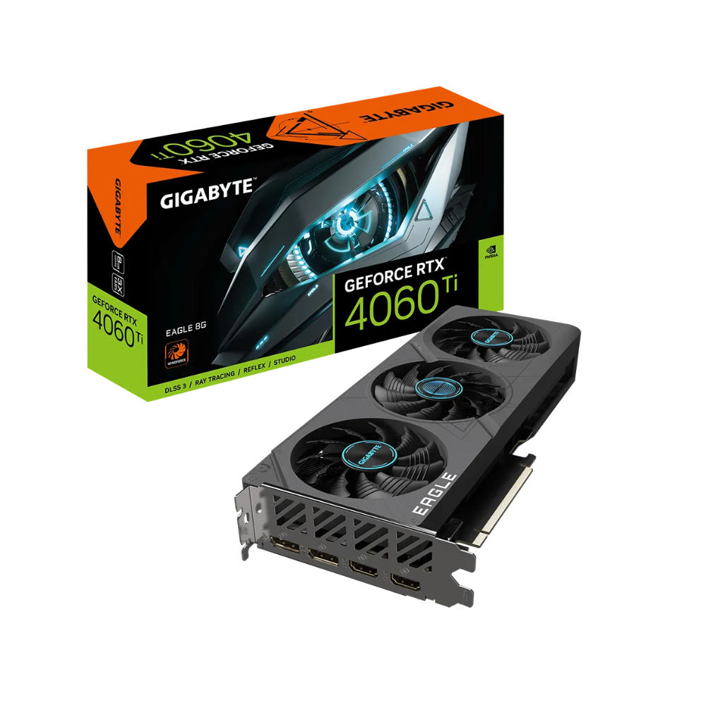 GPU GIGABYTE GEFORCE RTX4060TI-EAGLE-8GD - watanimall
