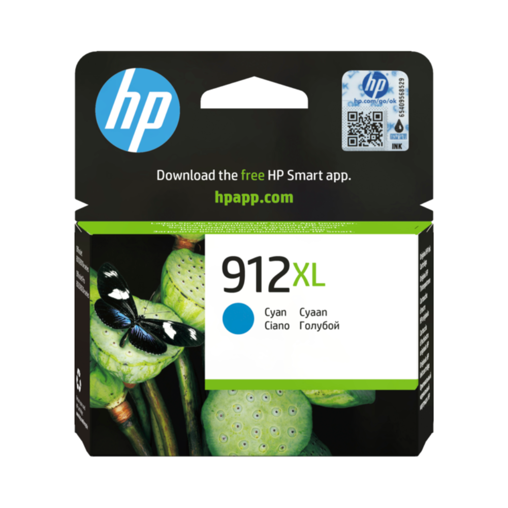 INK HP OFFICE JET PRO 912XL CYAN - watanimall