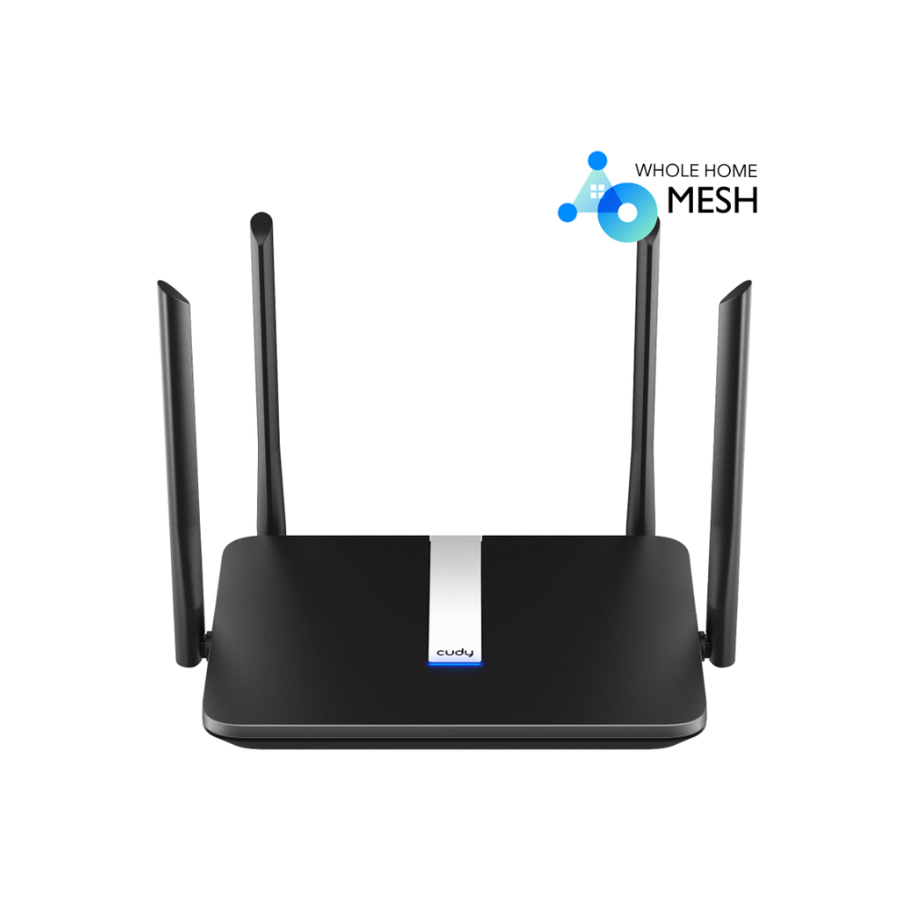 ROUTER CUDY X6 AX-1800 GIGABIT DUAL BAND WI-FI 6 MESH - watanimall