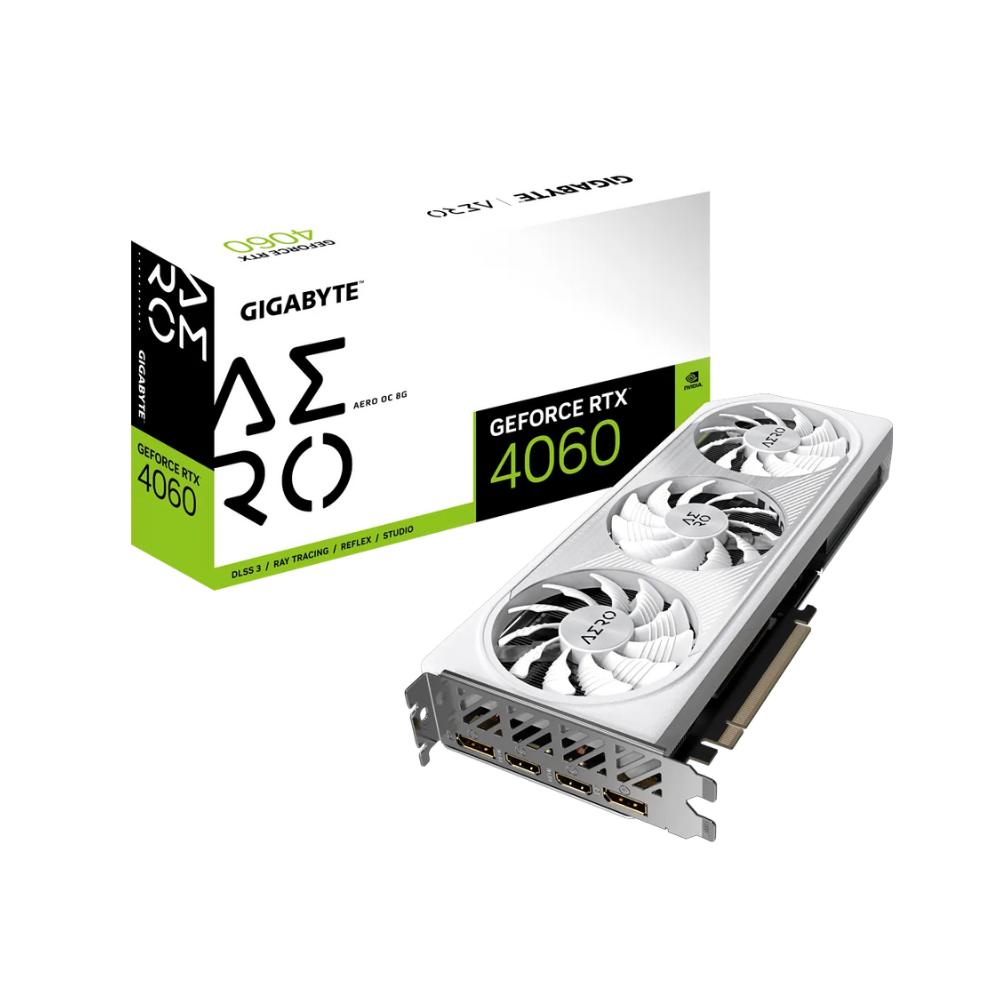 GPU GIGABYTE GEFORCE RTX4060-AERO-OC-8GD - watanimall