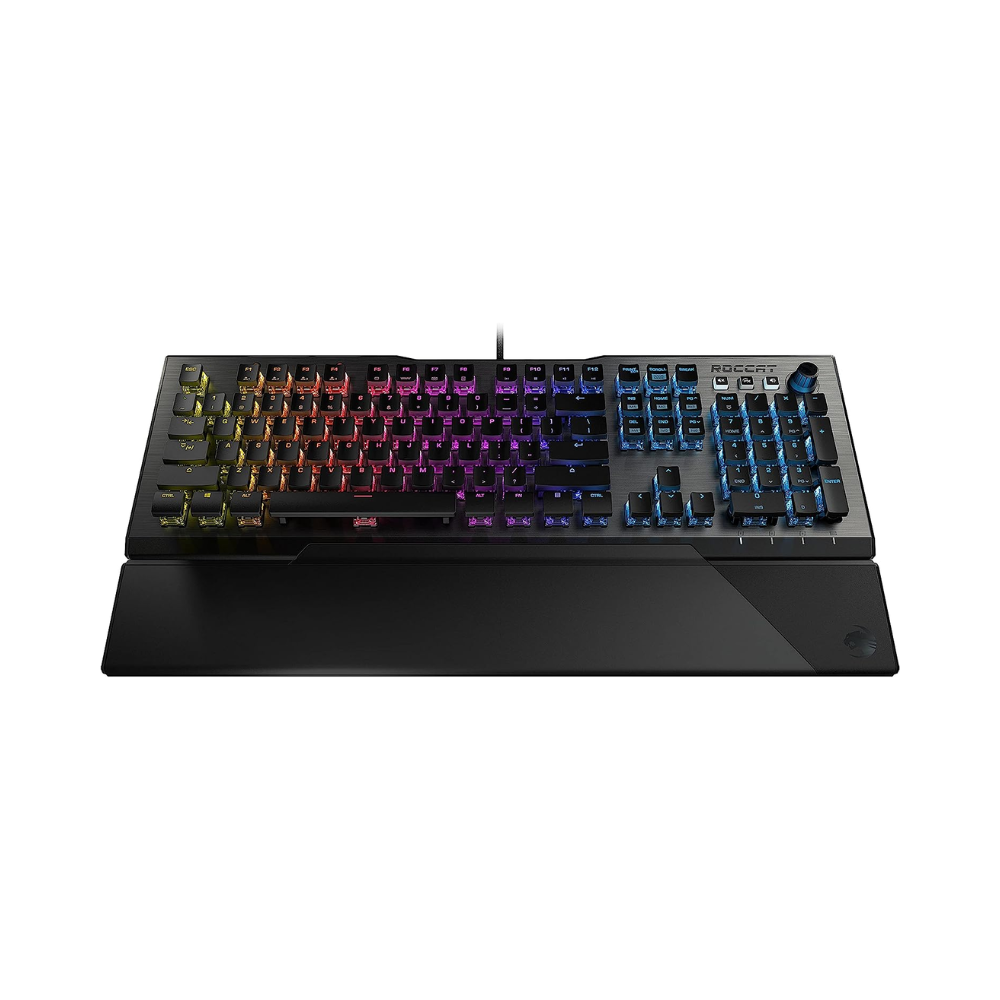 KEYBOARD ROCCAT VULCAN 120 AIMO FULL TACTILE BROWN - BLACK - watanimall