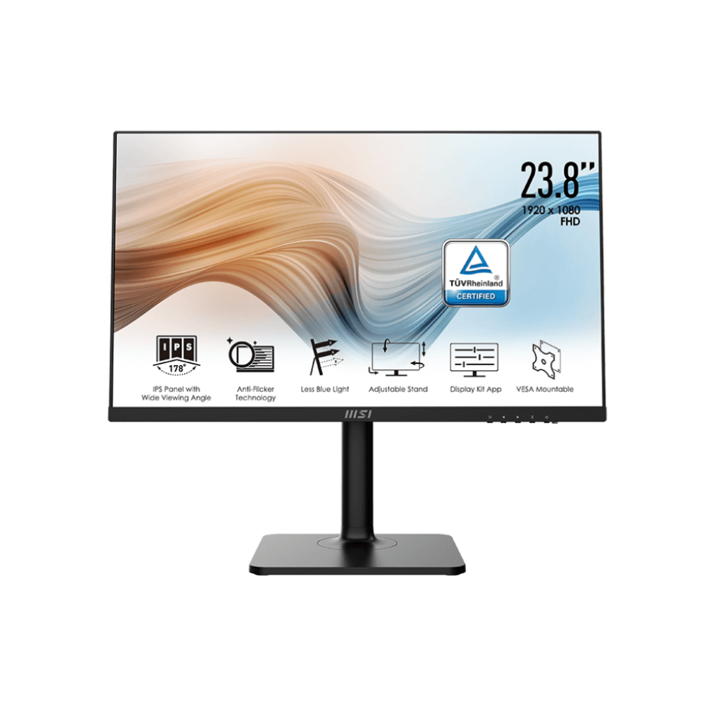 MONITOR MSI MODERN MD241P 23.8'' FHD IPS 75HZ TYPE-C - watanimall