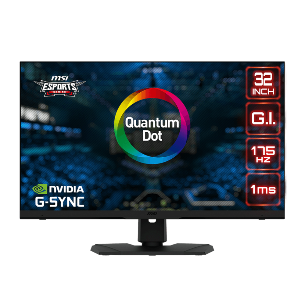 MONITOR MSI OPTIX MPG321QRF-QD 32'' QHD 2K 175HZ IPS - watanimall