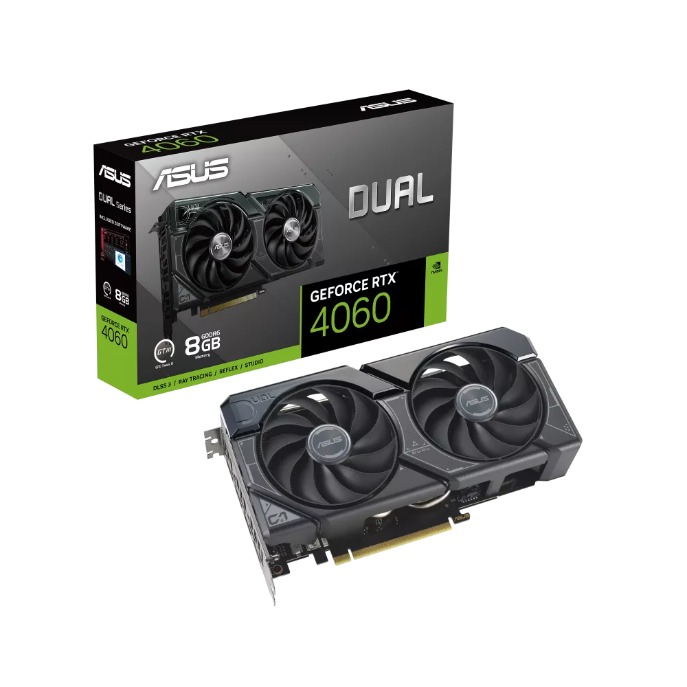 GPU ASUS DUAL RTX4060-8G-GAMING - watanimall