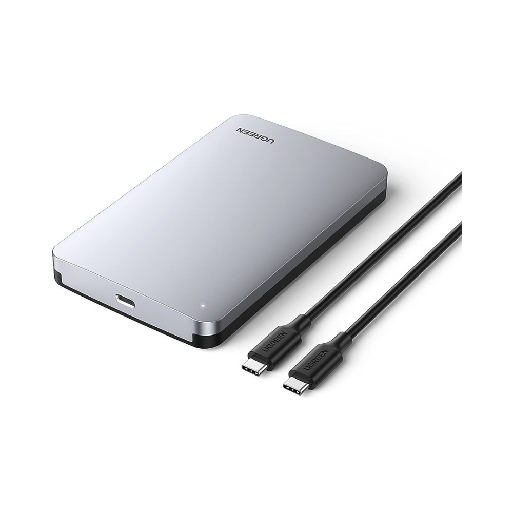 UGREEN EXTERNAL HDD ENCLOSURE 2.5" SATA3 TO USB-C CM300 - watanimall