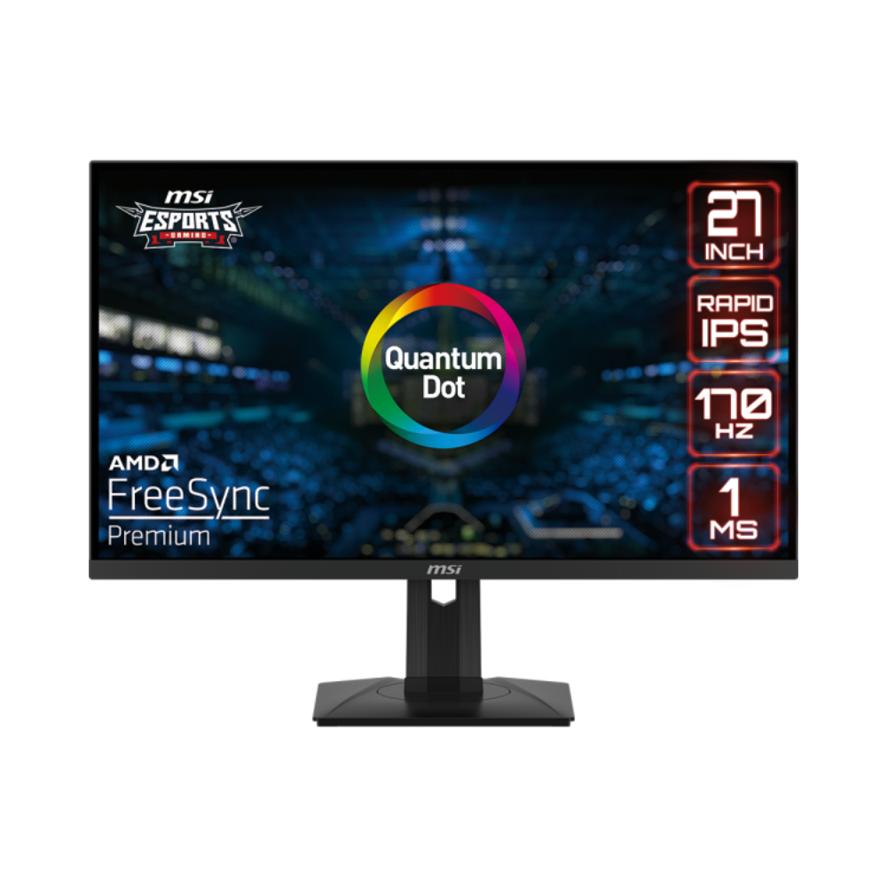 MONITOR MSI ESPORTS G274QPF 27" WQHD 2K IPS 170HZ - watanimall