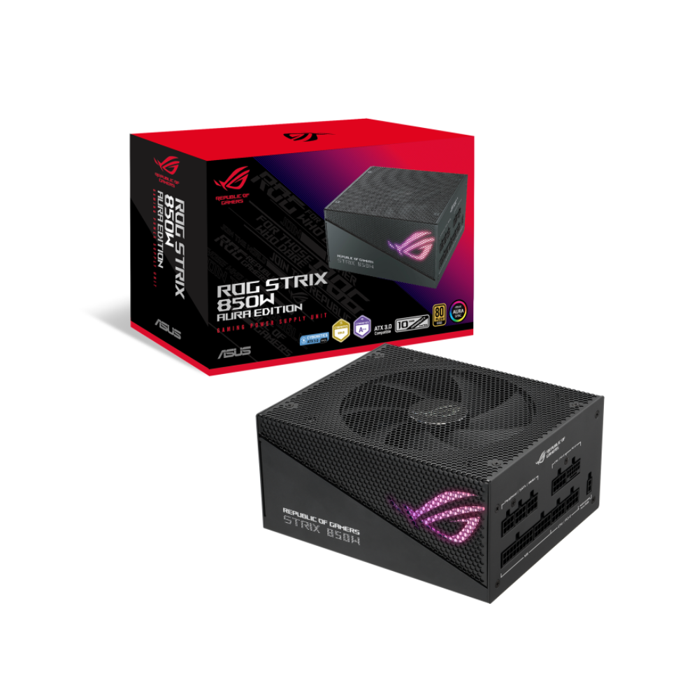 PSU ASUS ROG STRIX 850G AURA 80+ GOLD - watanimall