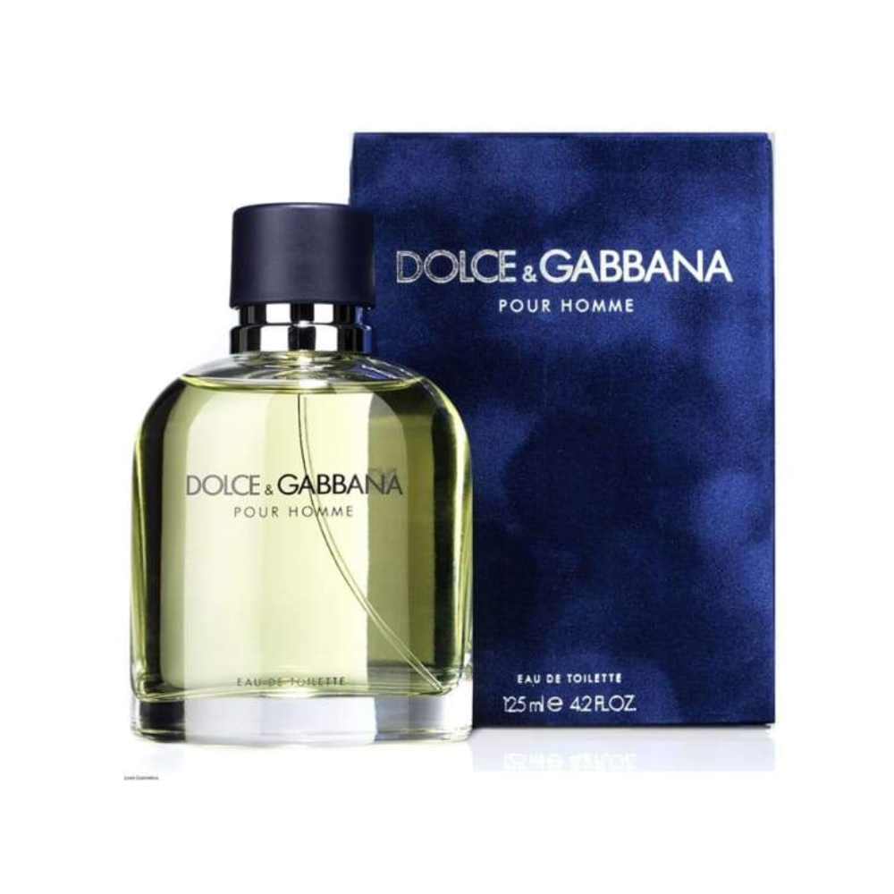DOLCE & GABBANA POUR HOMME MEN EDT 125ML 4.2OZ - watanimall