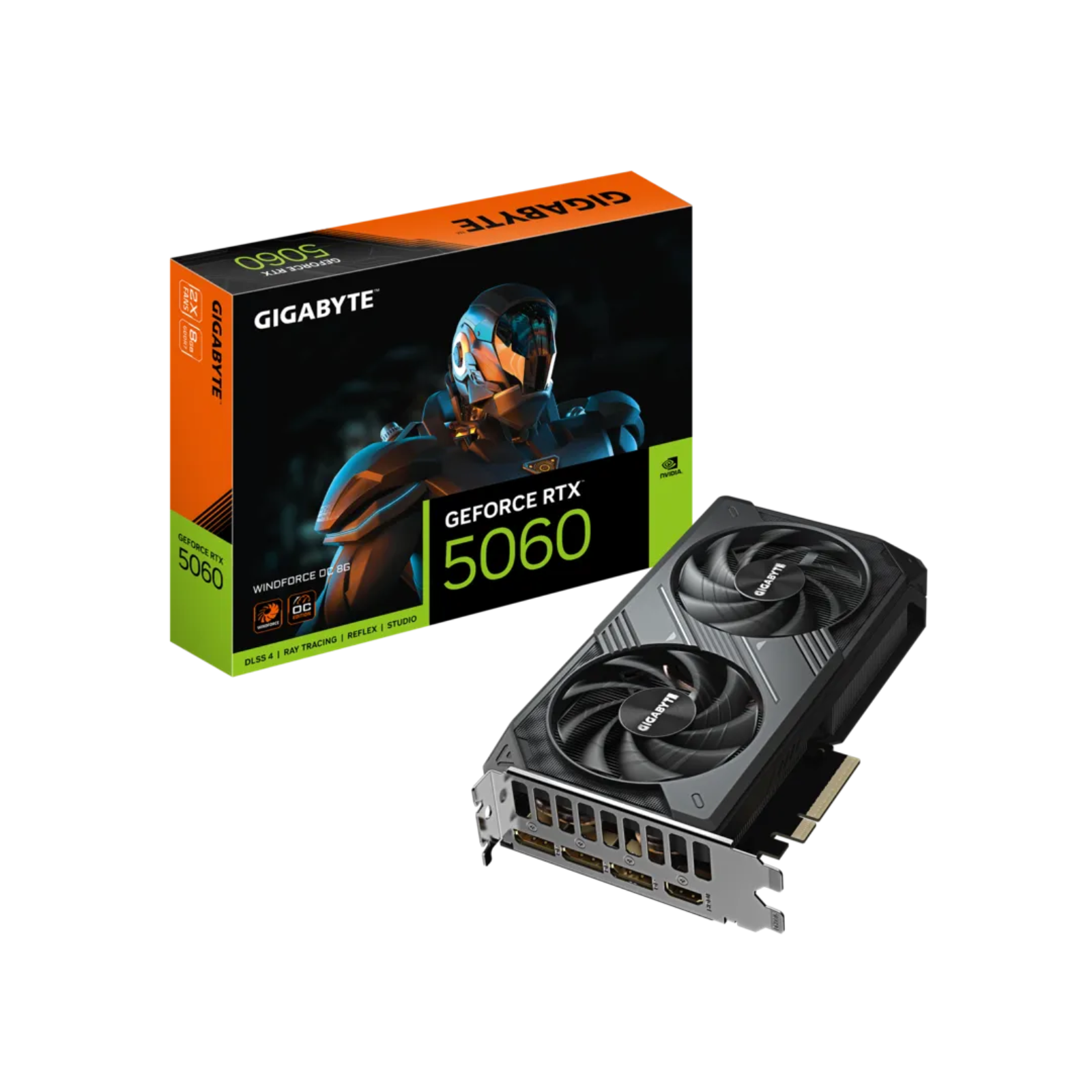 GPU GIGABYTE GEFORCE RTX5060 WINDFORCE OC 8G - watanimall