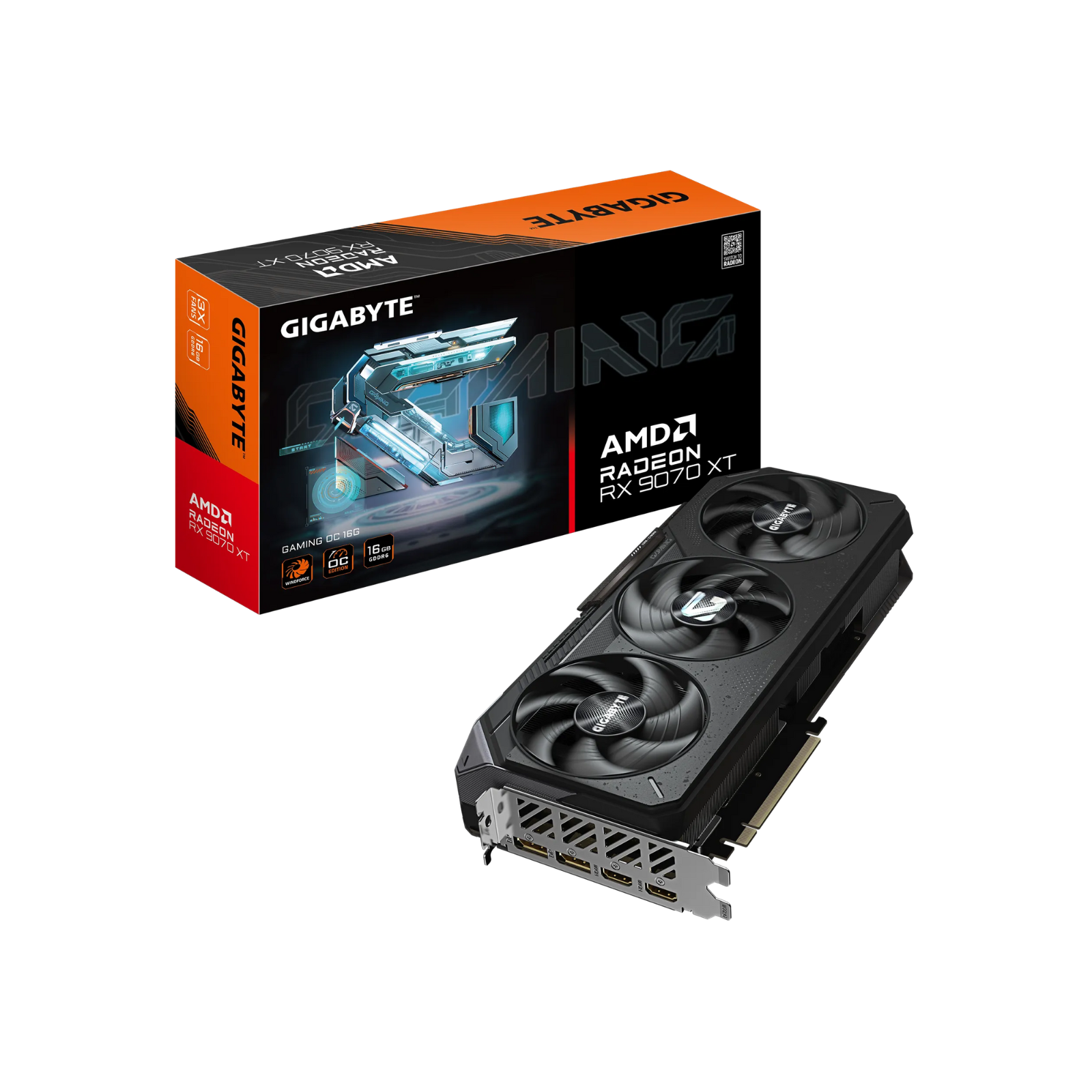 GPU GIGABYTE AMD RADEON RX 9070XT GAMING OC 16GD - watanimall