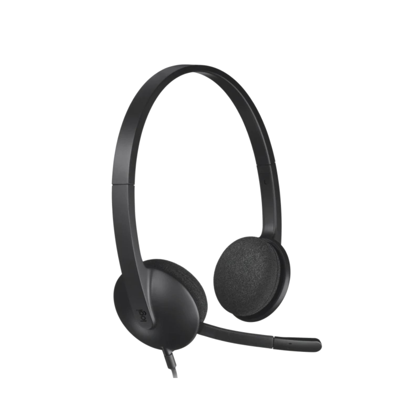 HEADSET LOGITECH H340 USB WIRED BLACK - watanimall
