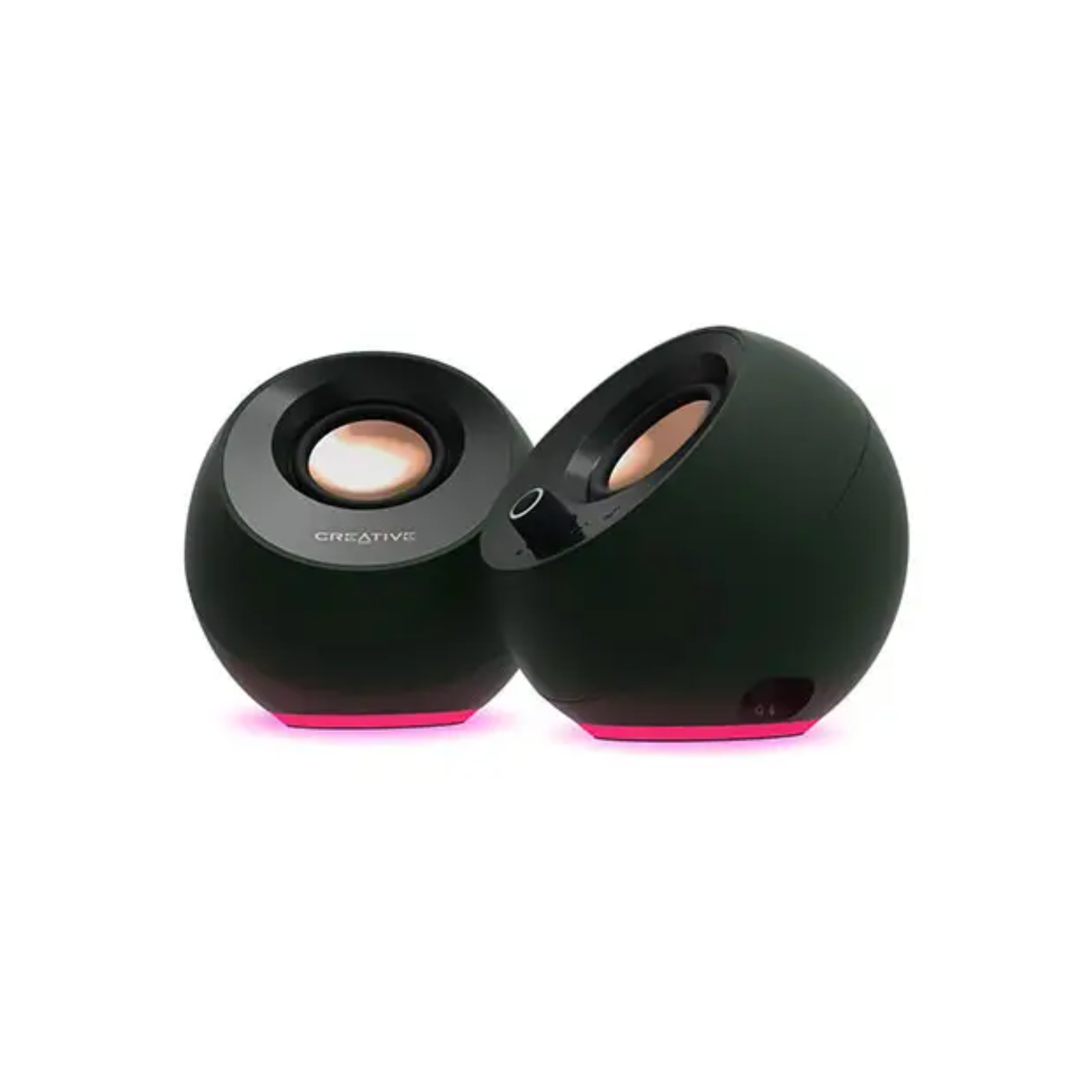 SPEAKER CREATIVE PEBBLE PRO 2.0 BLUETOOTH / USB-C RGB BLACK - watanimall