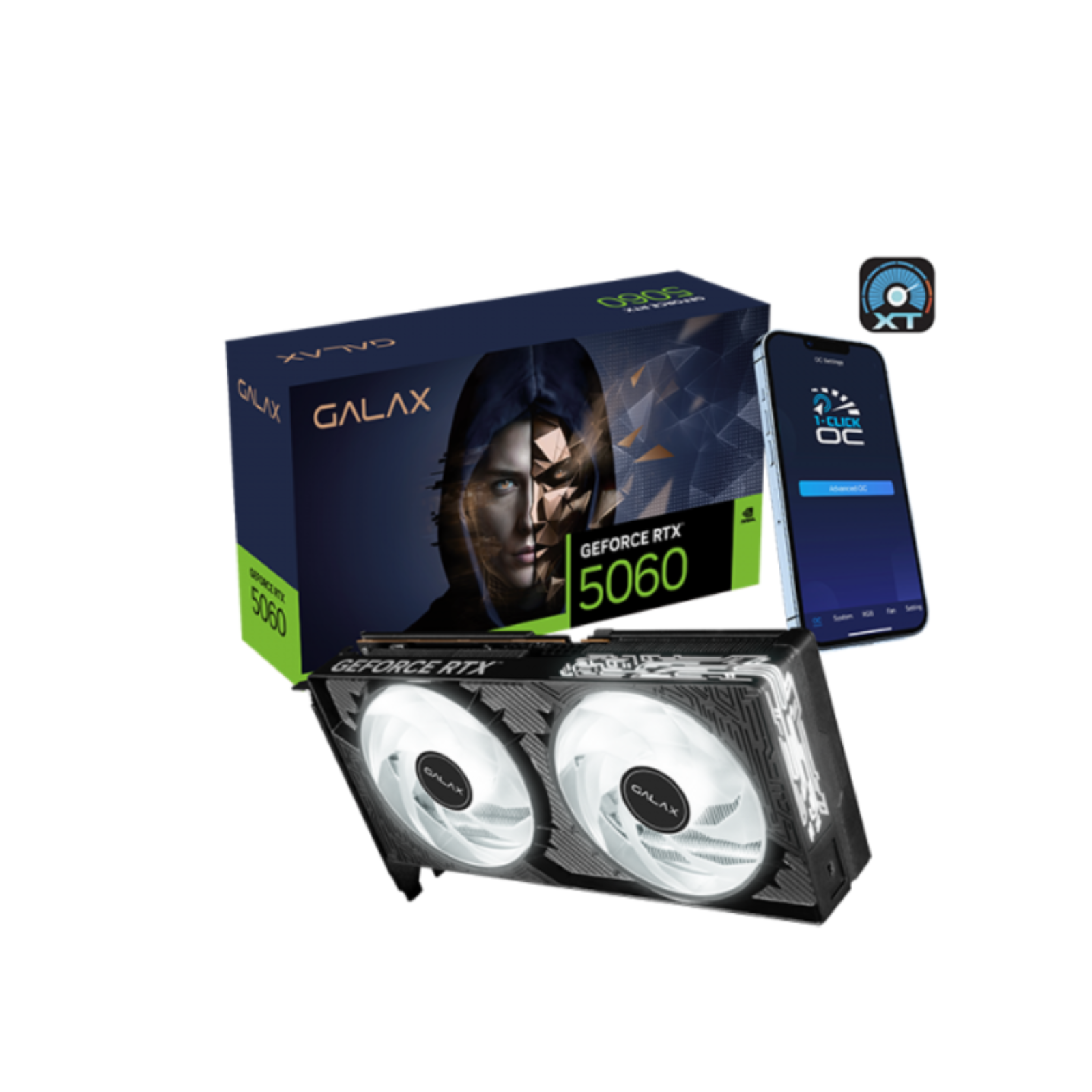 GPU GALAX RTX5060 1-CLICK OC 8GB - watanimall