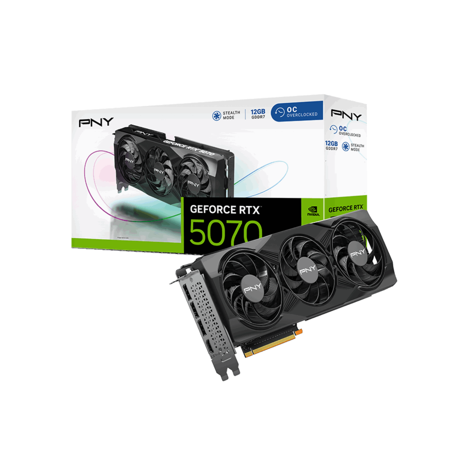 GPU PNY GeForce RTX5070 OC 12GB - watanimall